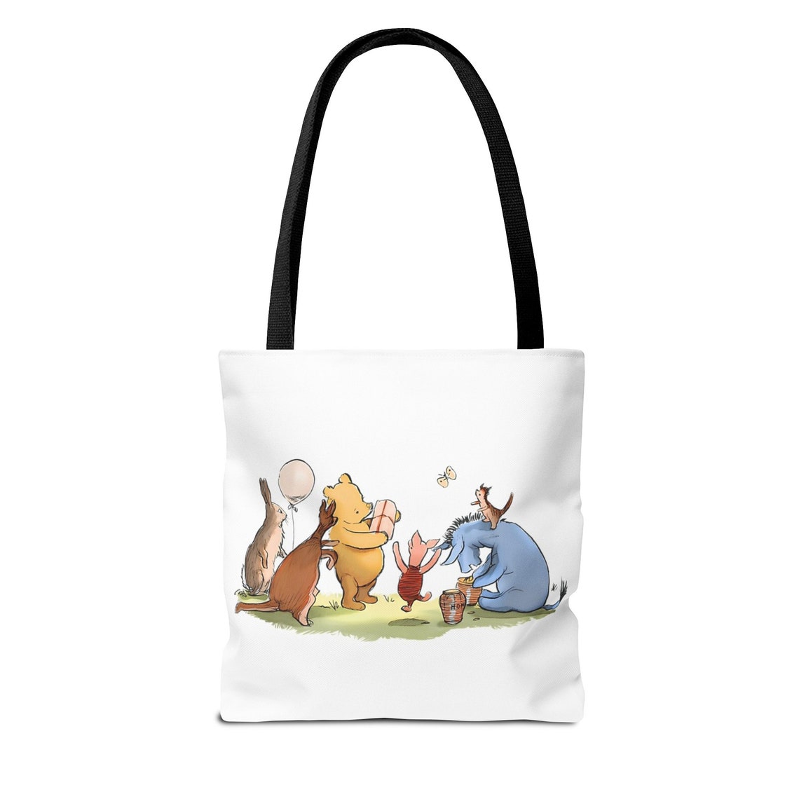 Classic Winnie-the-pooh and Friends Tote Bag AOP - Etsy