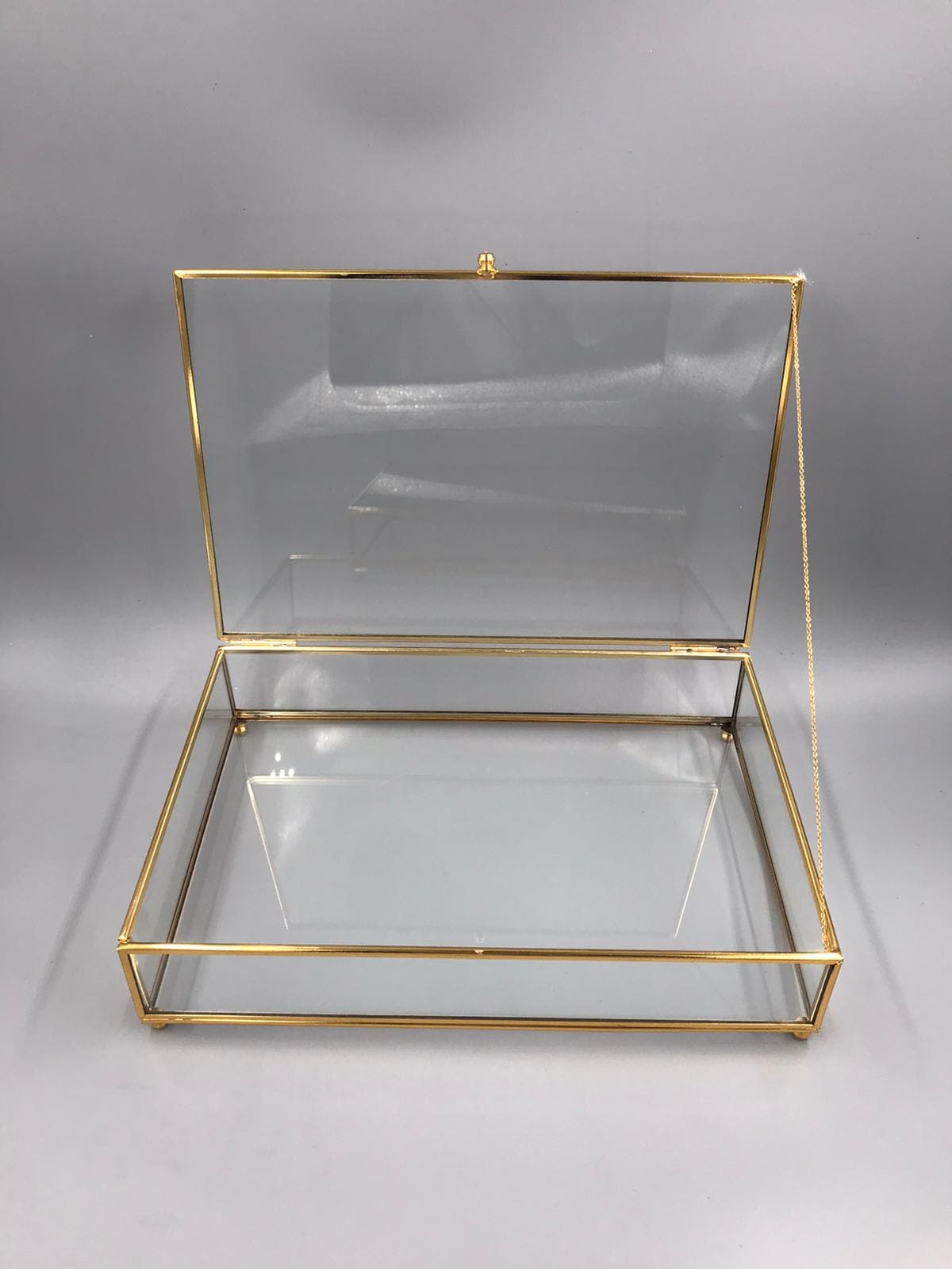 Glass Chocolate Box, Glass Engagement Box, Empty Chocolate Box, Wedding ...
