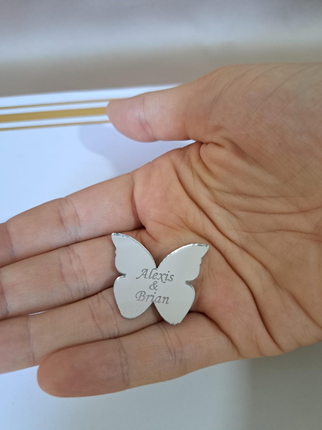 Plexiglass Name Tag, Plexi Name Tag, Name Tag for Chocolate, Name Tag ...