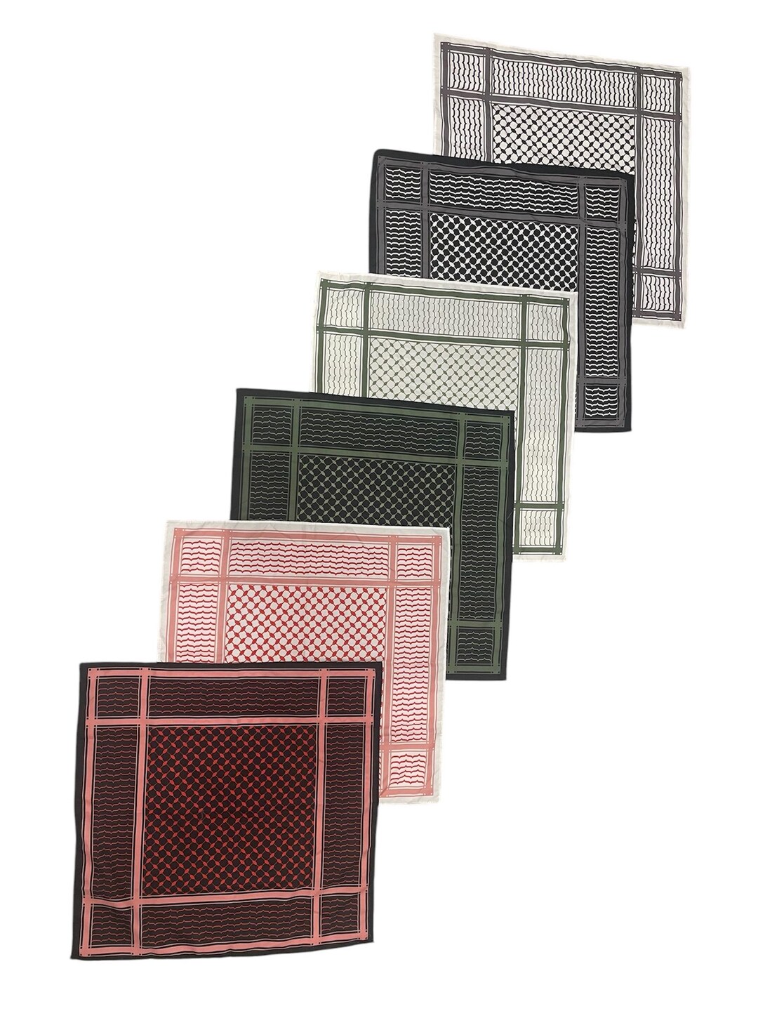 Keffiyeh Bandanas - Palestinian Bandana - Palestine - Kufiyah ...