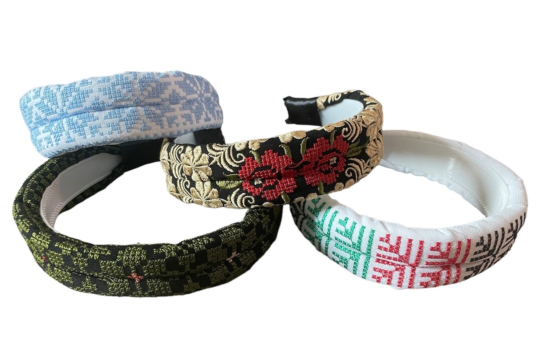 Palestinian Headbands - Handmade - Palestine - Kufiyah - Headband ...