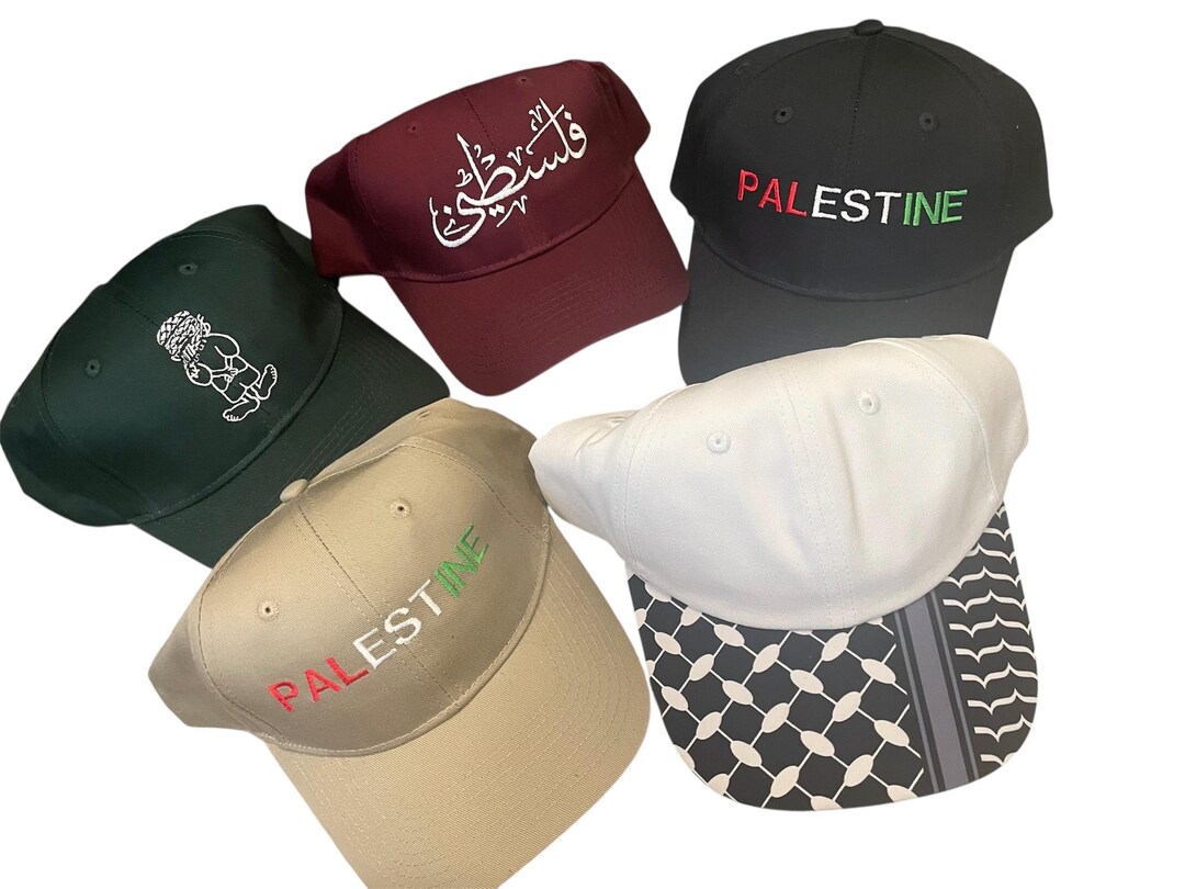Palestinian Baseball Hats - Palestine - Kufiyah - Cap - Kuffiyah ...