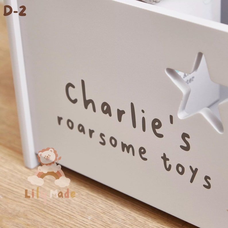 Personalised Childrens Toybox, Nursery Organization, Baby Toy Box ...