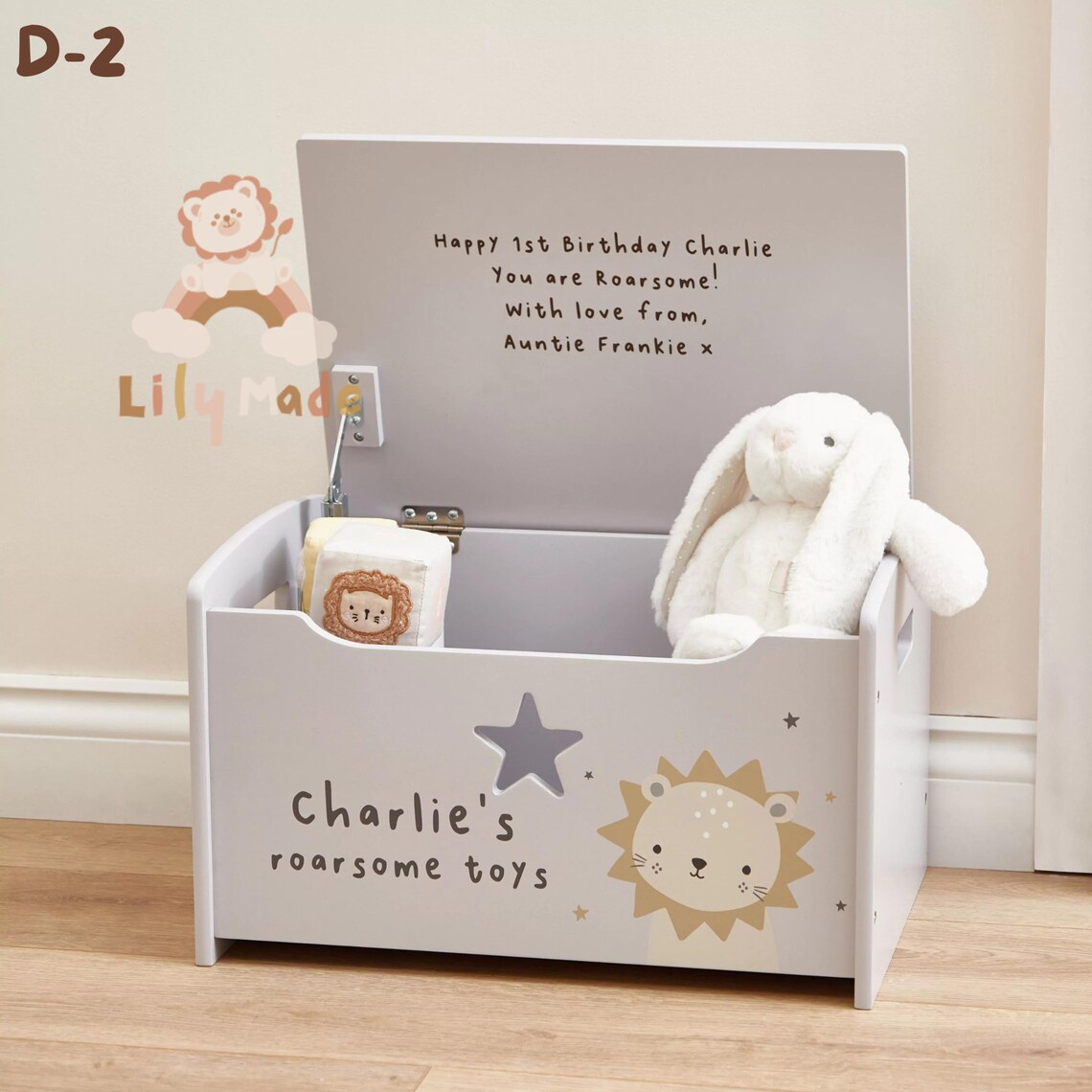Personalised Childrens Toybox, Nursery Organization, Baby Toy Box ...