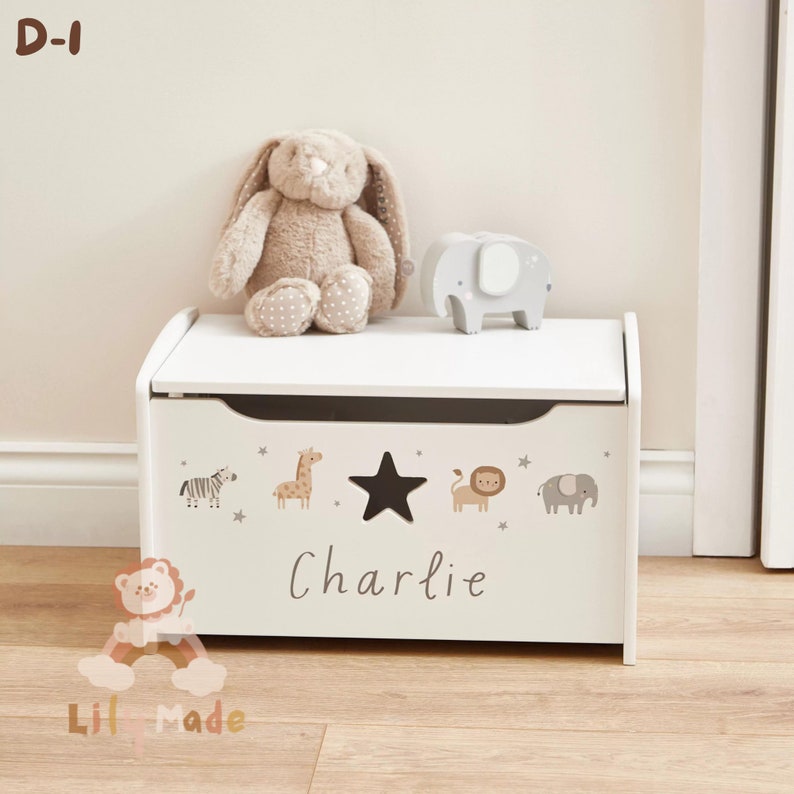 Personalised Childrens Toybox, Nursery Organization, Baby Toy Box ...