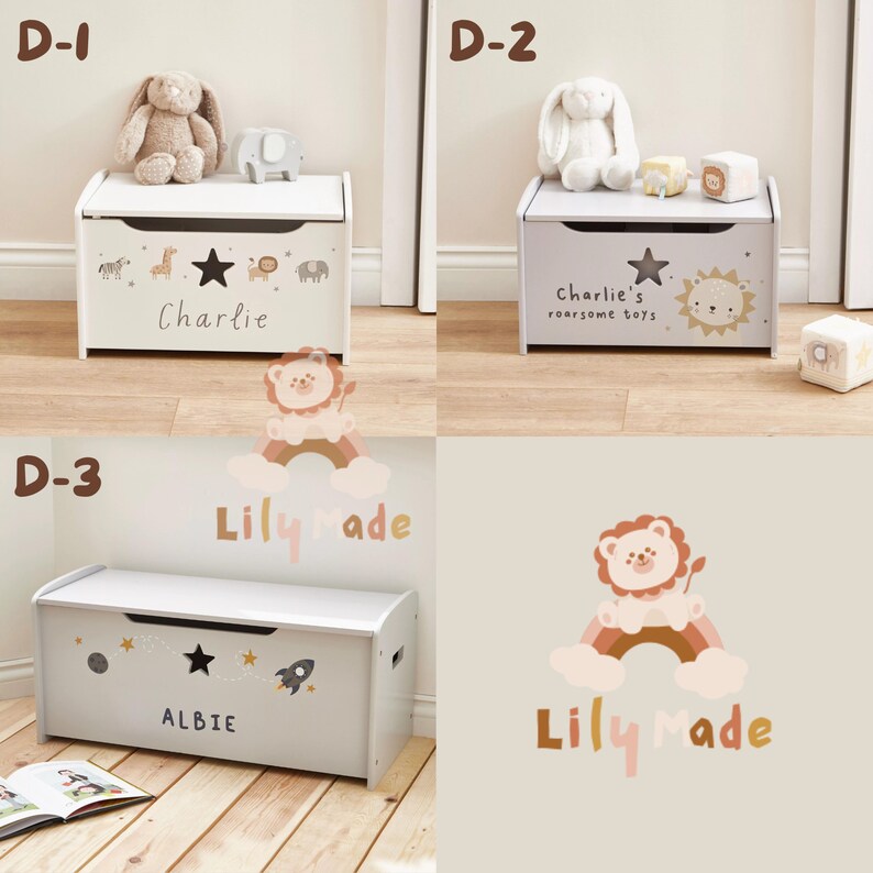 Personalised Childrens Toybox, Nursery Organization, Baby Toy Box ...