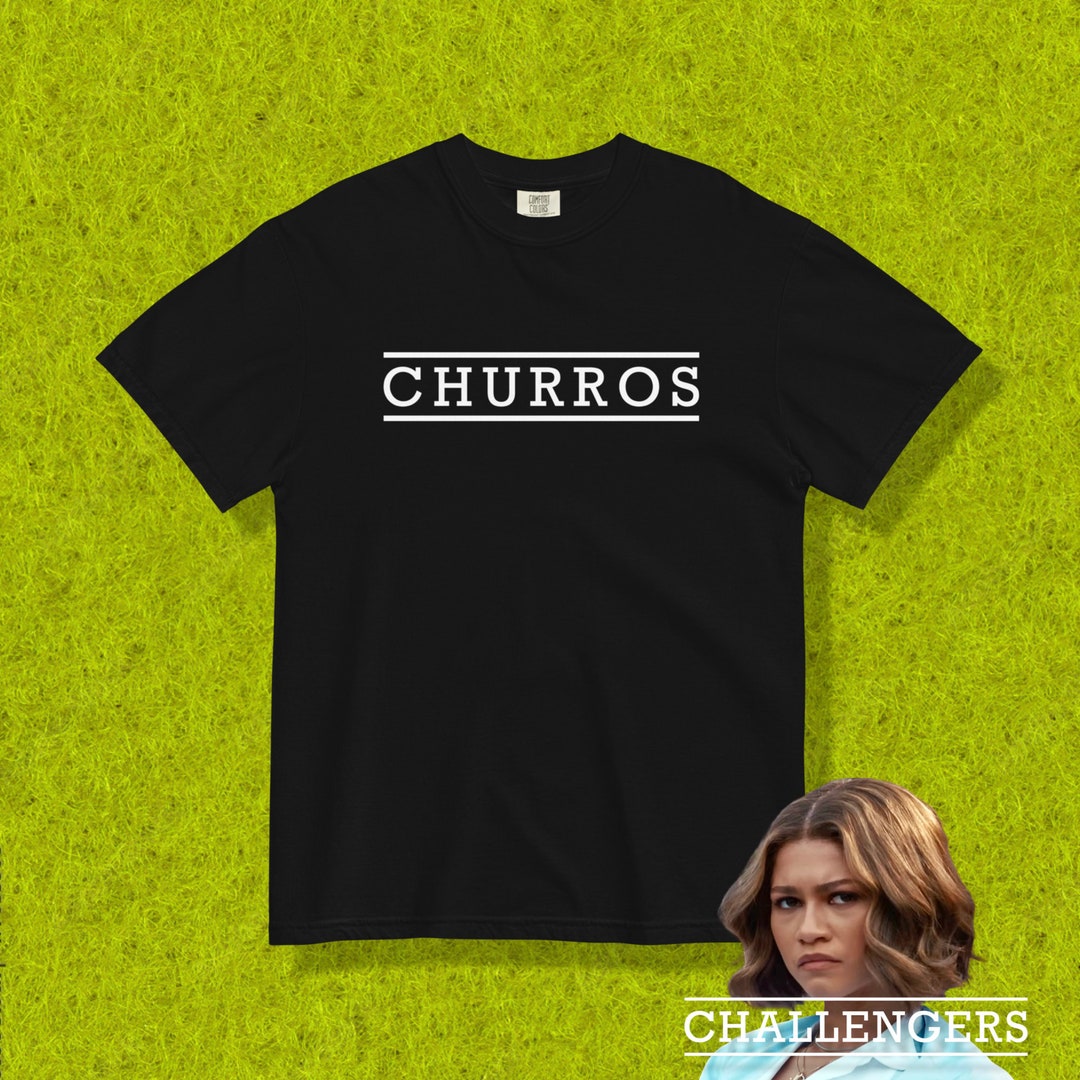 Challengers Tee | Churros Luca Guadagnino Zendaya Movie Tennis - Etsy