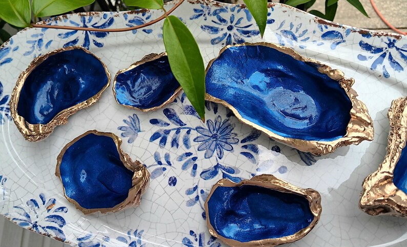 Navy Blue Oyster - Etsy
