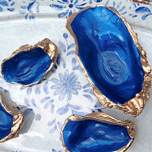 Navy Blue Oyster - Etsy