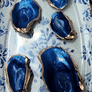 Navy Blue Oyster - Etsy