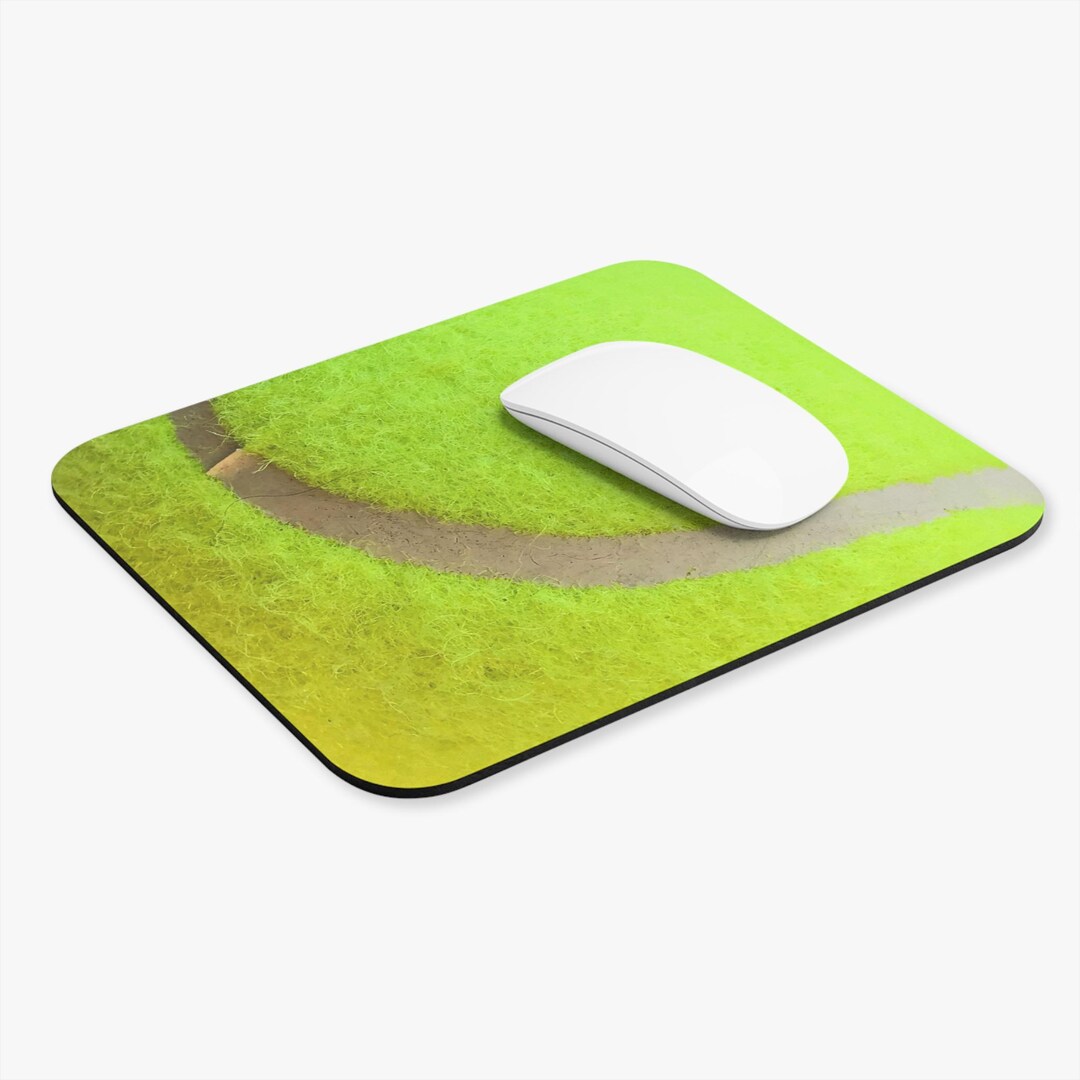 Tennis Ball Mouse Pad - Etsy