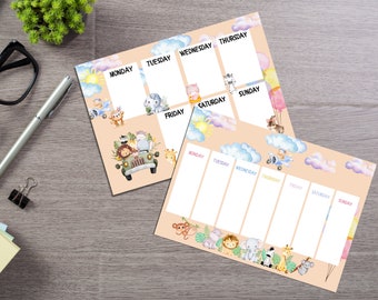Gojo Satoru Jujutsu Kaisen Weekly Planner Homeschool Template Planner ...