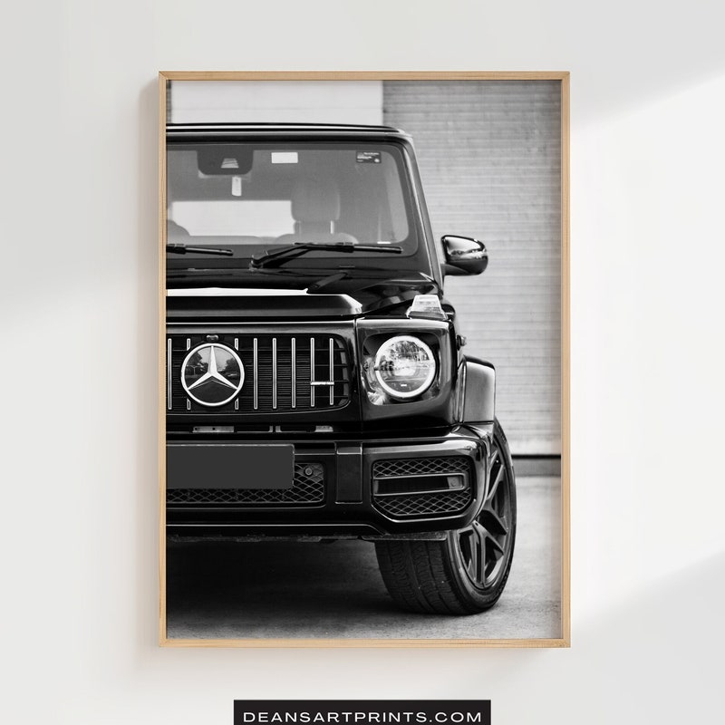 White Mercedes a Class - Etsy