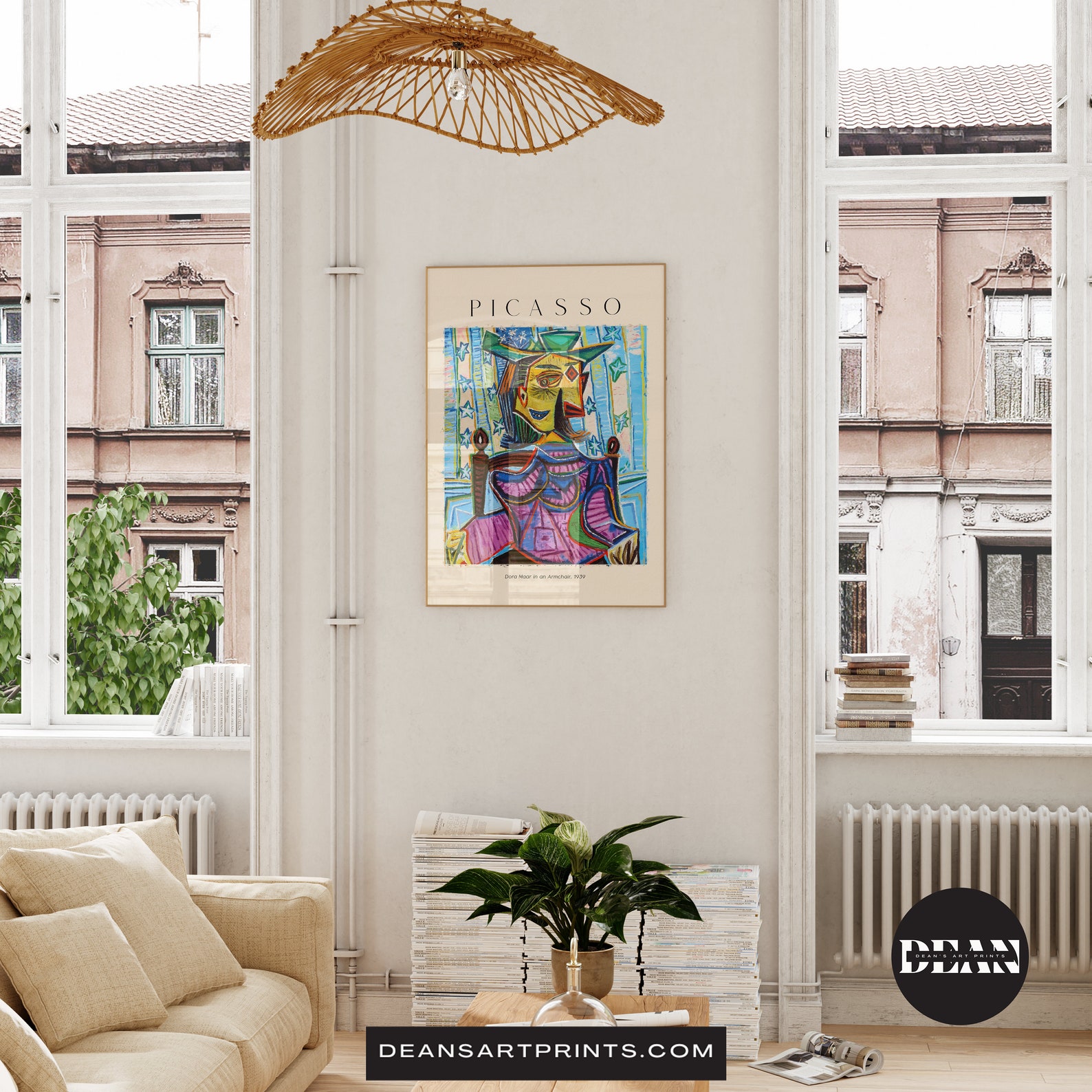 Picasso of 11 Prints, Gallery Wall Set, Picasso, Picasso Exhibition ...
