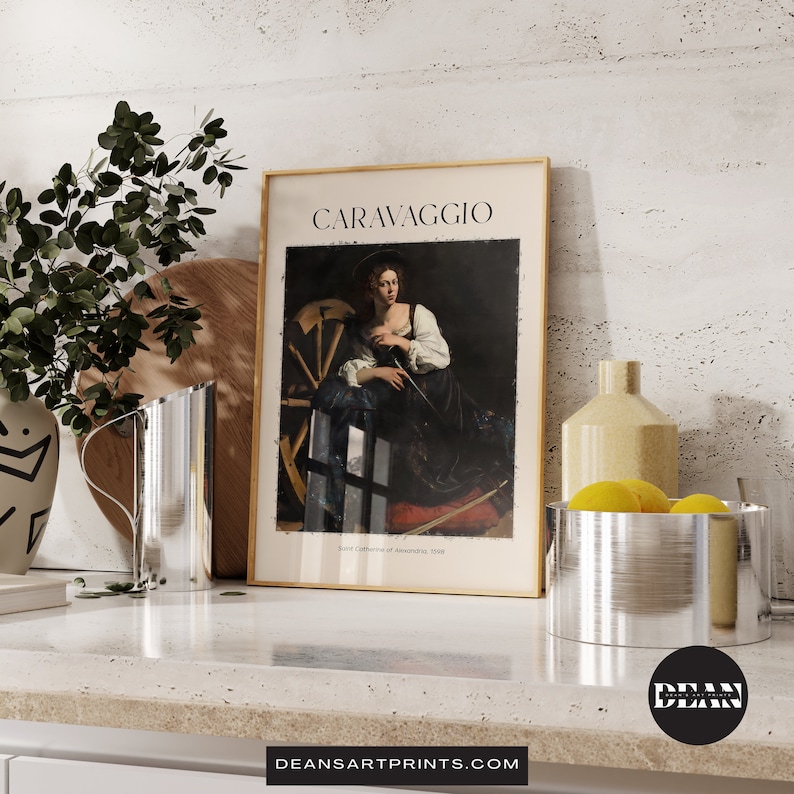 Caravaggio of 6 Prints, Gallery Wall Set, Caravaggio, Caravaggio ...