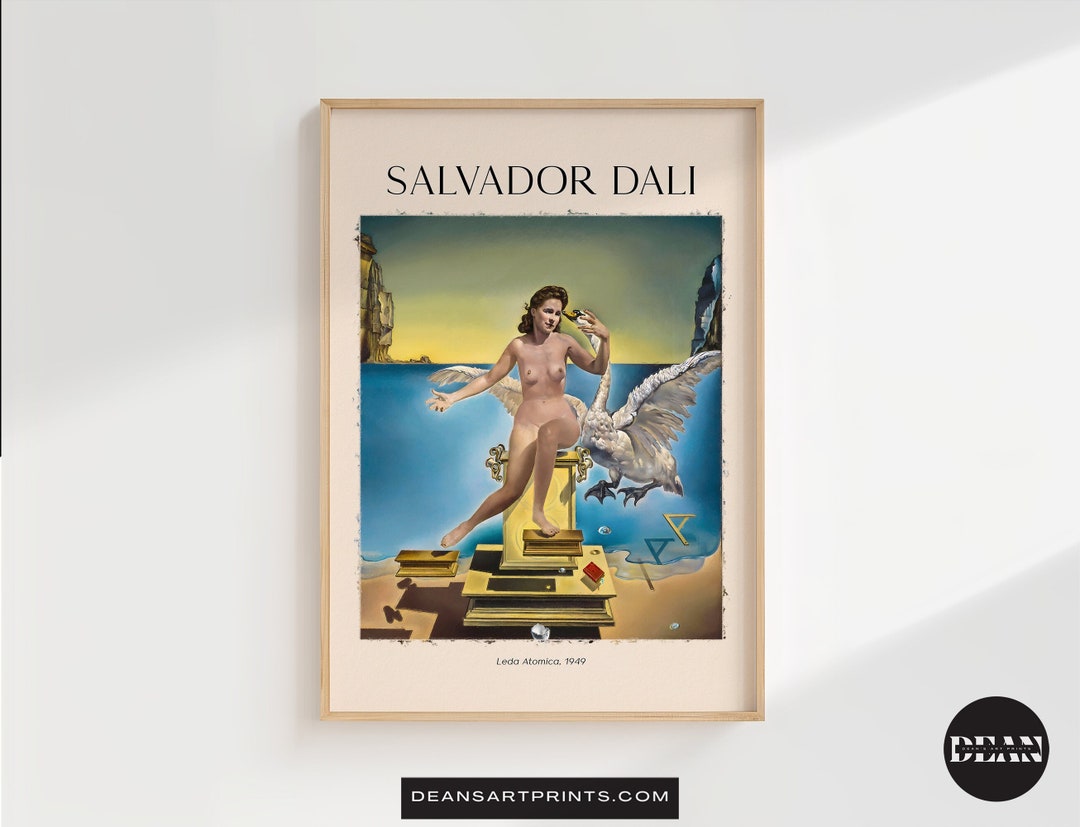 Leda Atomica - 1949, Salvador Dali Print, Salvador Dali Paint, Salvador Dali Artwork, Salvador ...