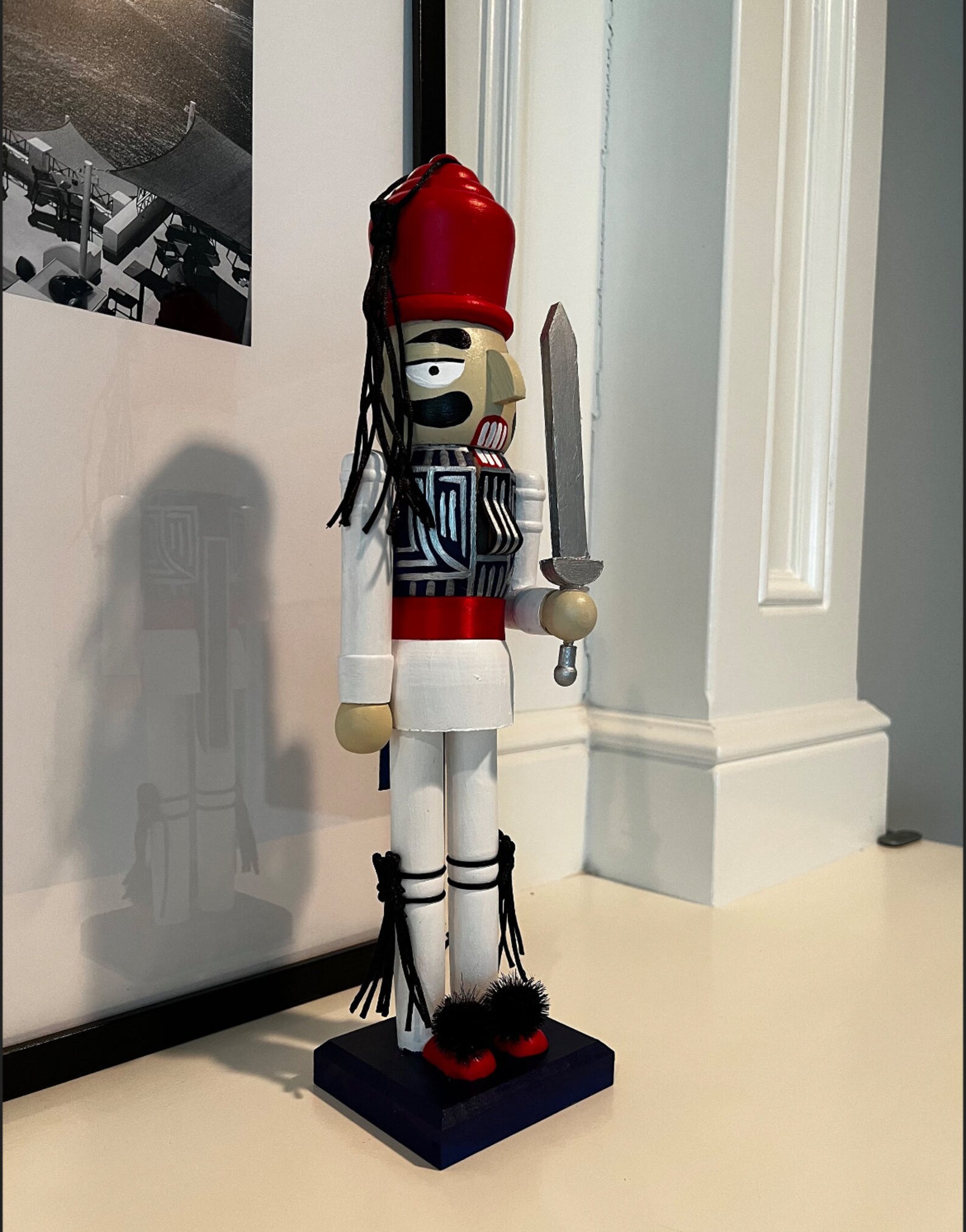 Greek Evzone Nutcracker 14" Blue - Etsy