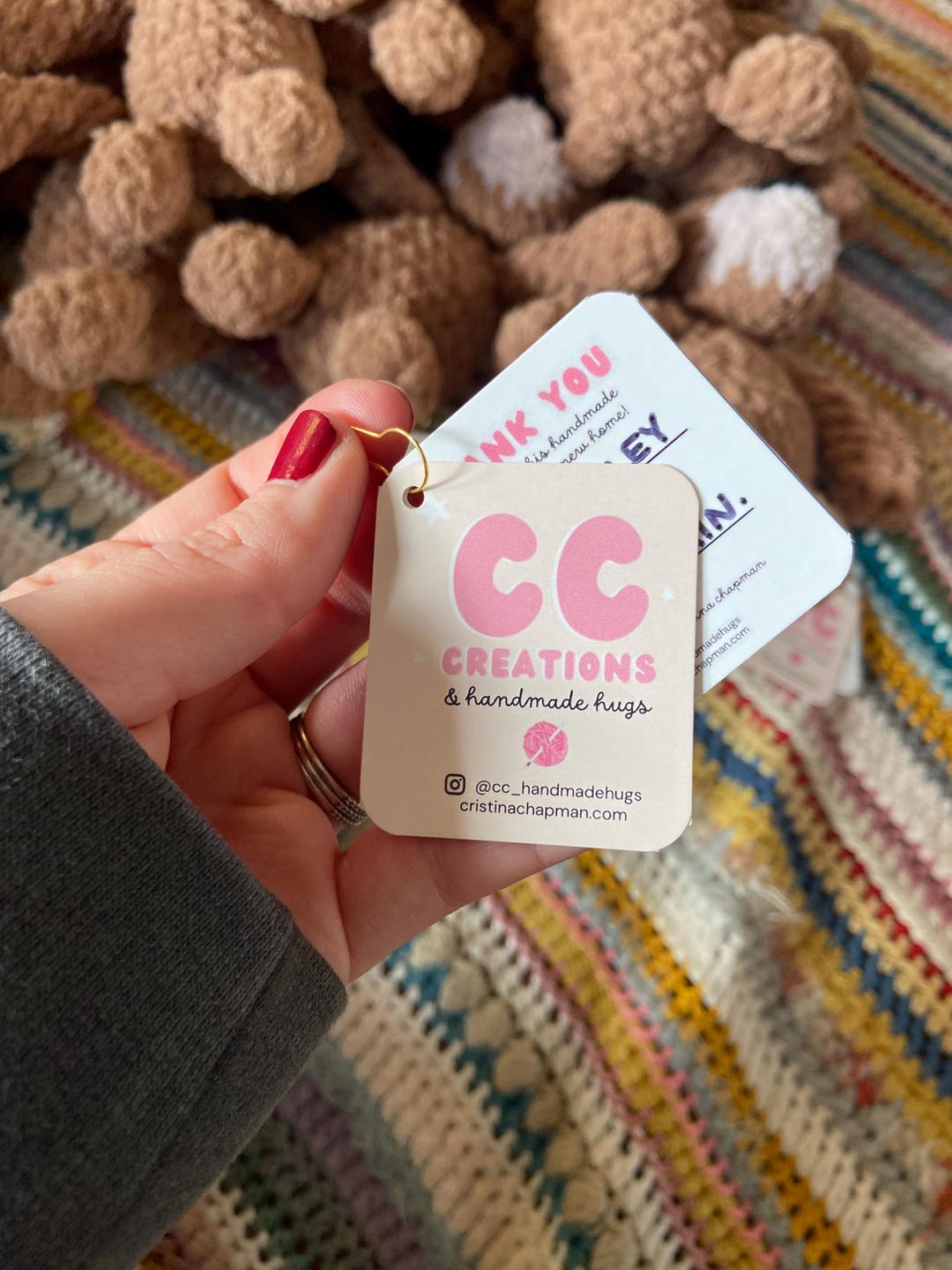 Editable Price Tag and Care Instructions Tag Template, Crochet / Knit ...