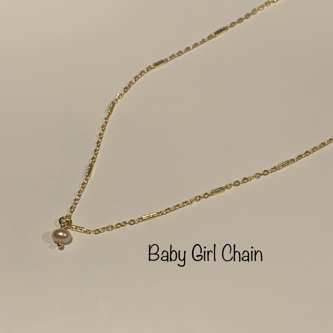 Baby Girl Chain - Etsy