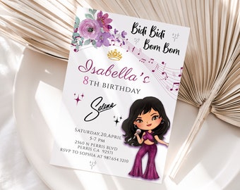 Selena Birthday Party Invitation / Bachelorette Party - Etsy
