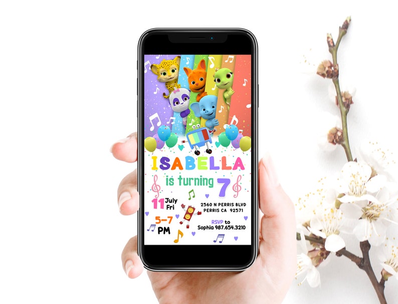 Editable Word Party Birthday Invitation Template, Printable Birthday ...