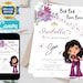 Editable Selena Birthday Invitation Template, Printable Birthday Party ...