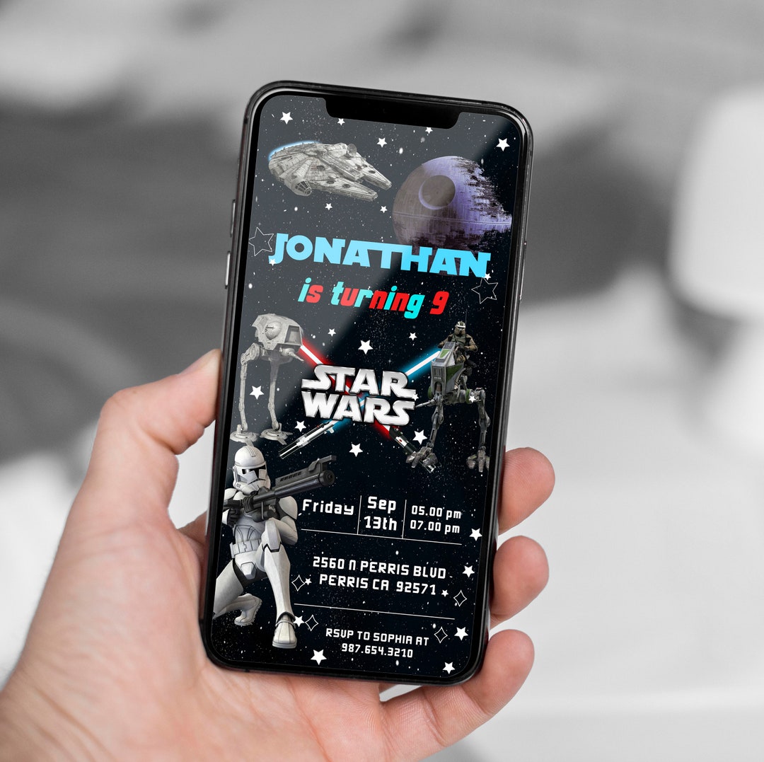 Editable Birthday Invitation Template, Printable Birthday Party ...