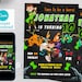 Editable Ben 10 Birthday Invitation Template, Printable Ben10 Birthday ...