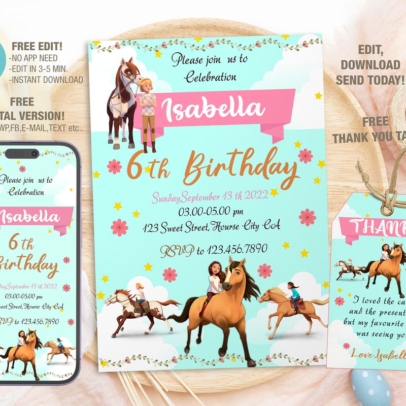 Spirit Riding Free - Etsy