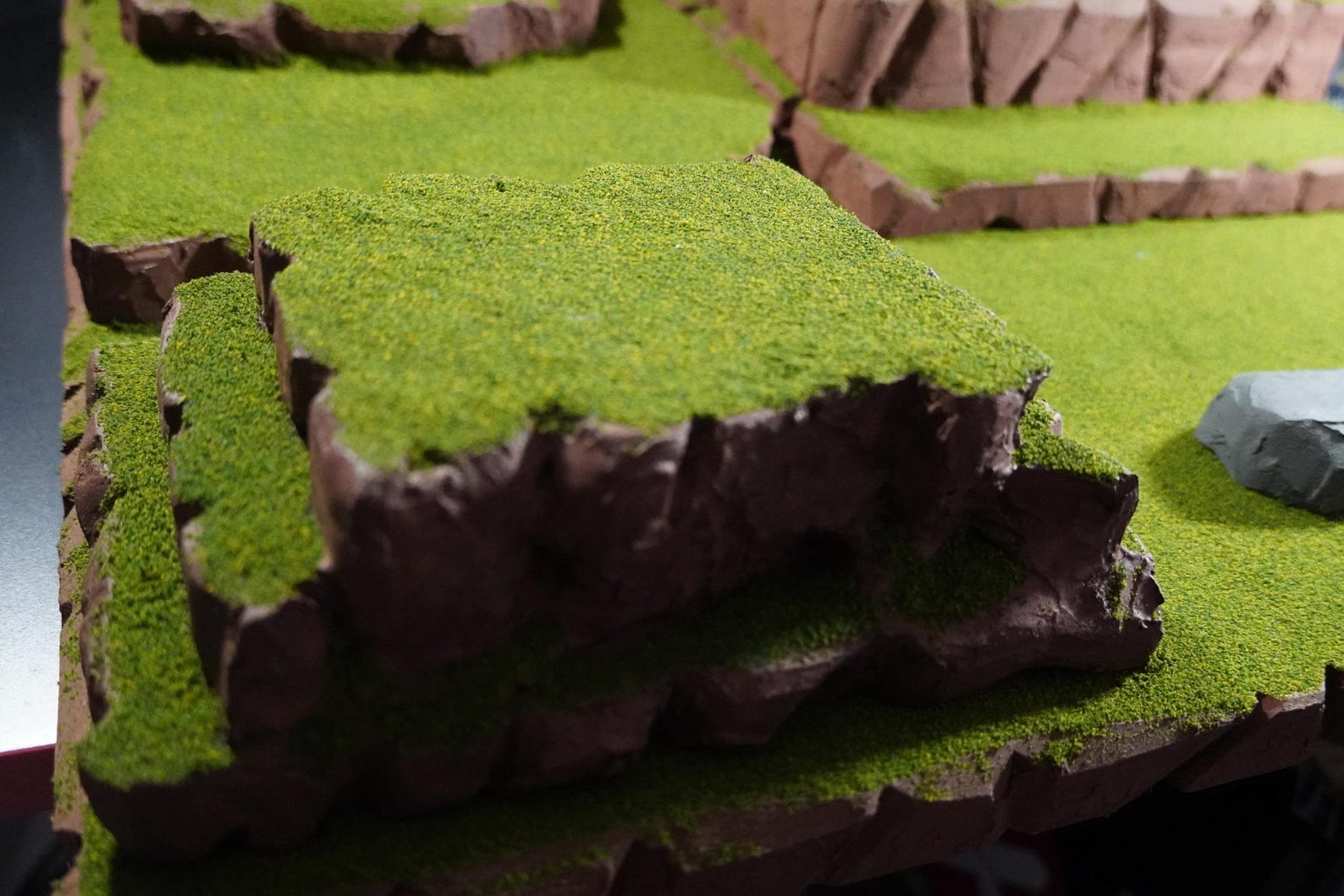 Dragon Ball Z Scenic Terrain Rocky Mountains and Grassy Fields Diorama ...