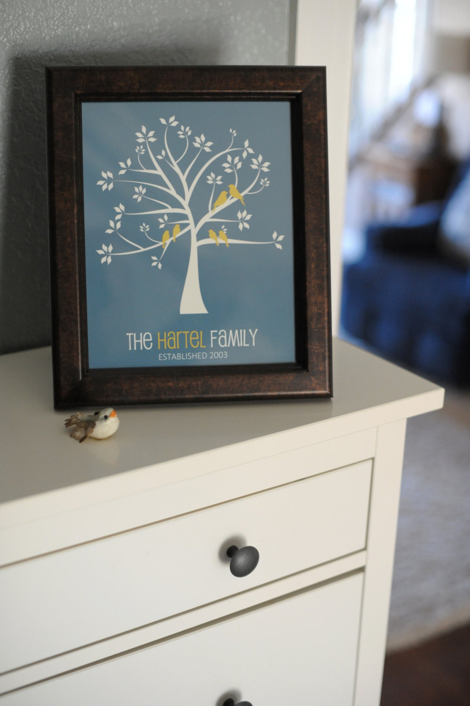 FAMILY TREE Gift Print Personalized Gift for Parents Custom - Etsy