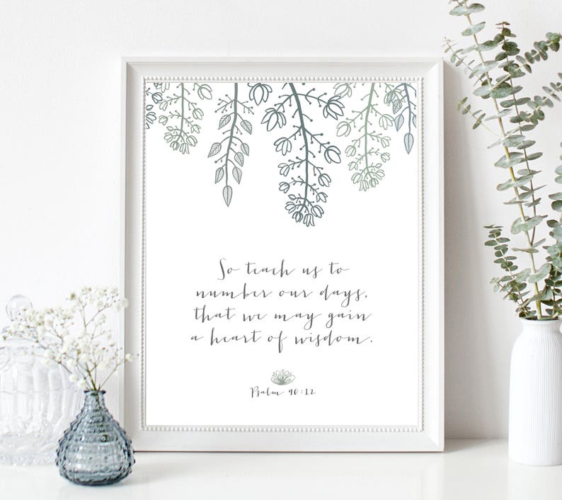 Scripture Art Print Bible Verse Wall Art Print Christian - Etsy