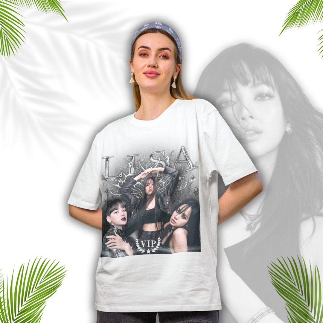 Blackpink Lisa Lalisa T-shirt Kpop Tee Korean Style Gift for Her or Him ...