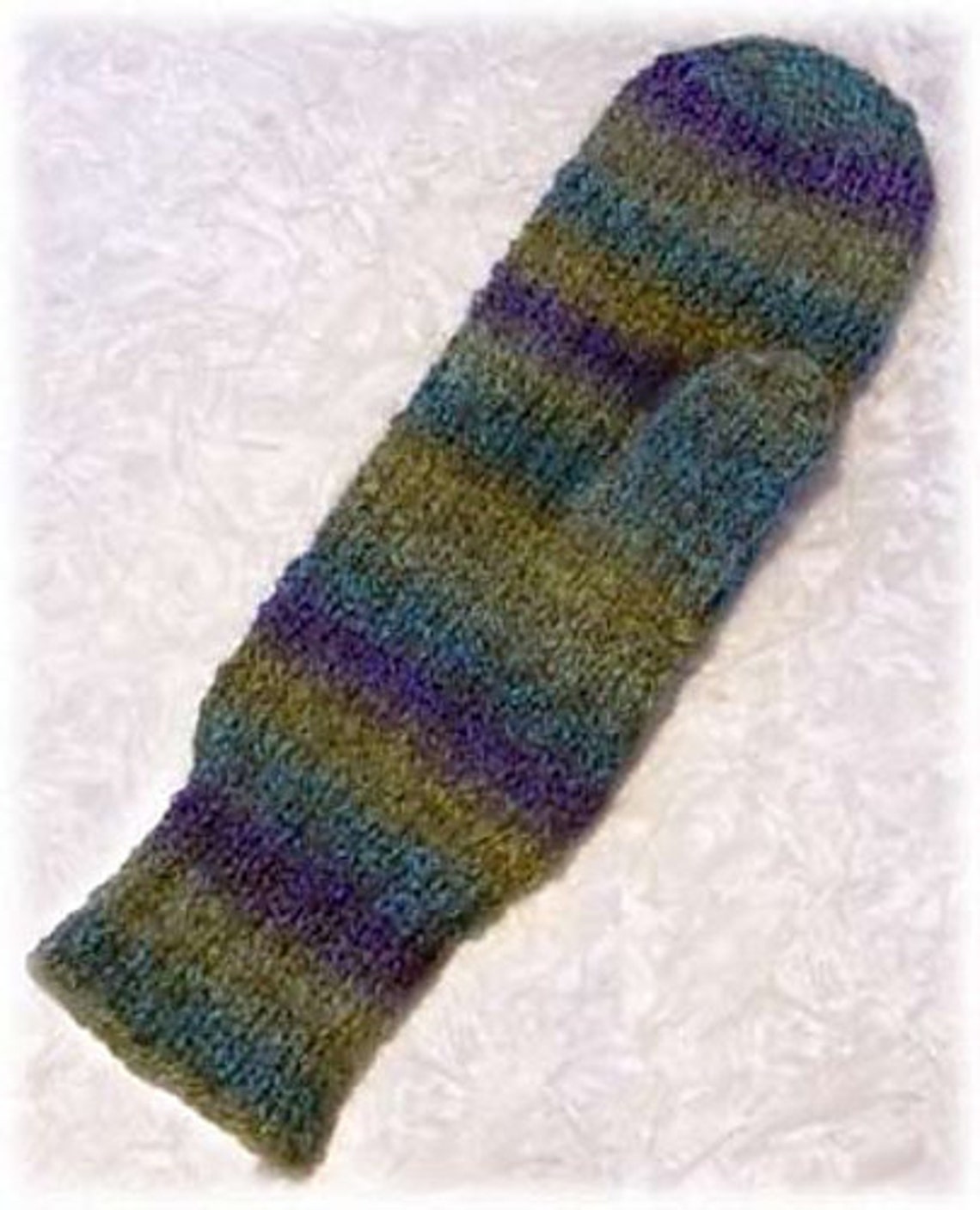 Toe-up Mittens With Replaceable Thumb- PDF Download - Etsy