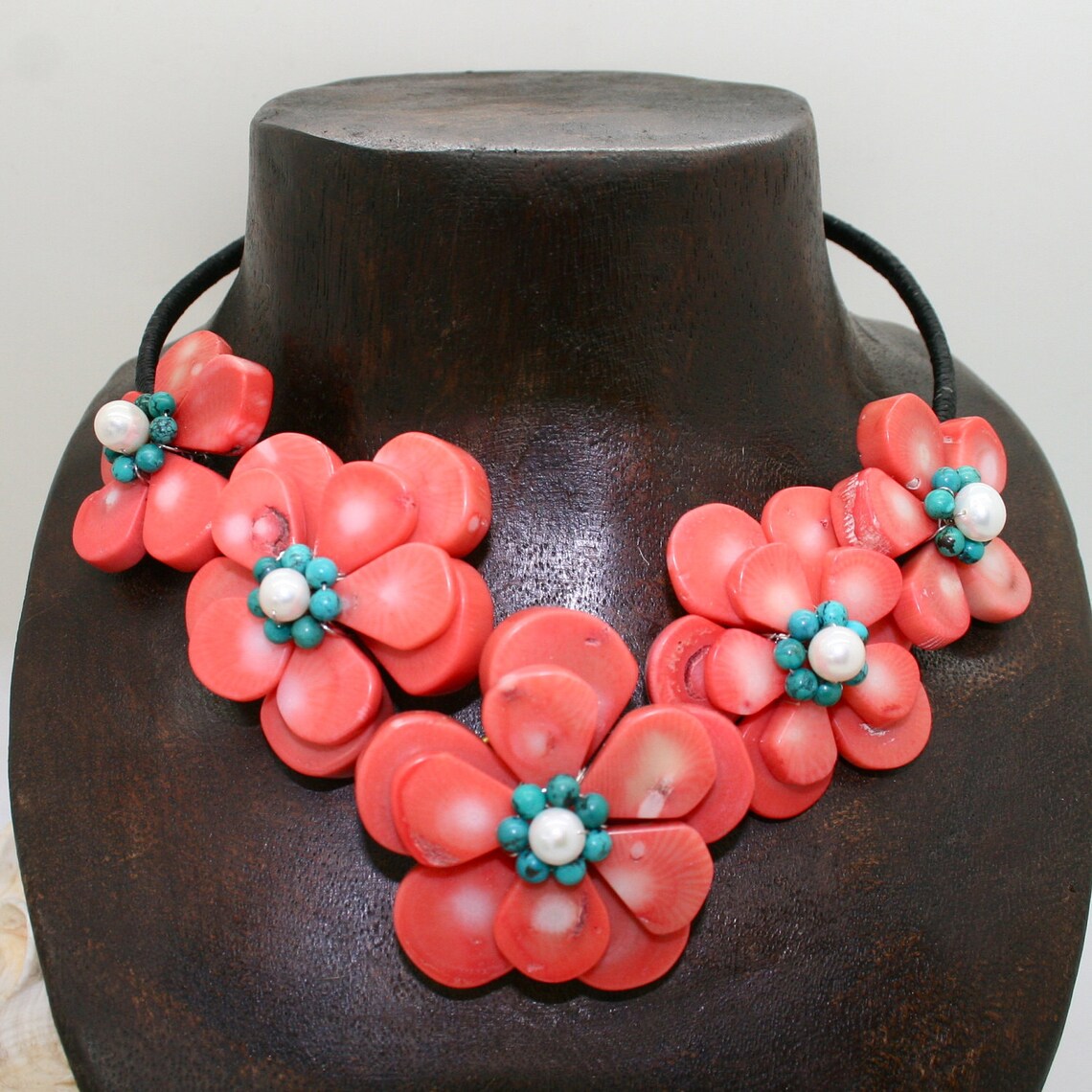 Garden of Flowers Necklace - Etsy