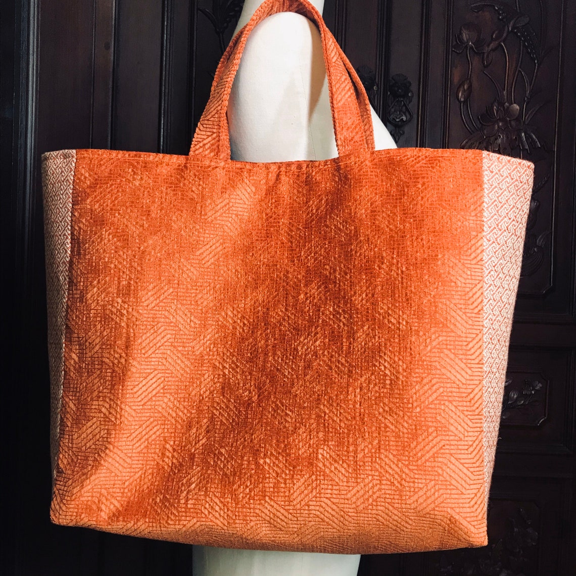 Jim Thompson Fabric Bag - Etsy