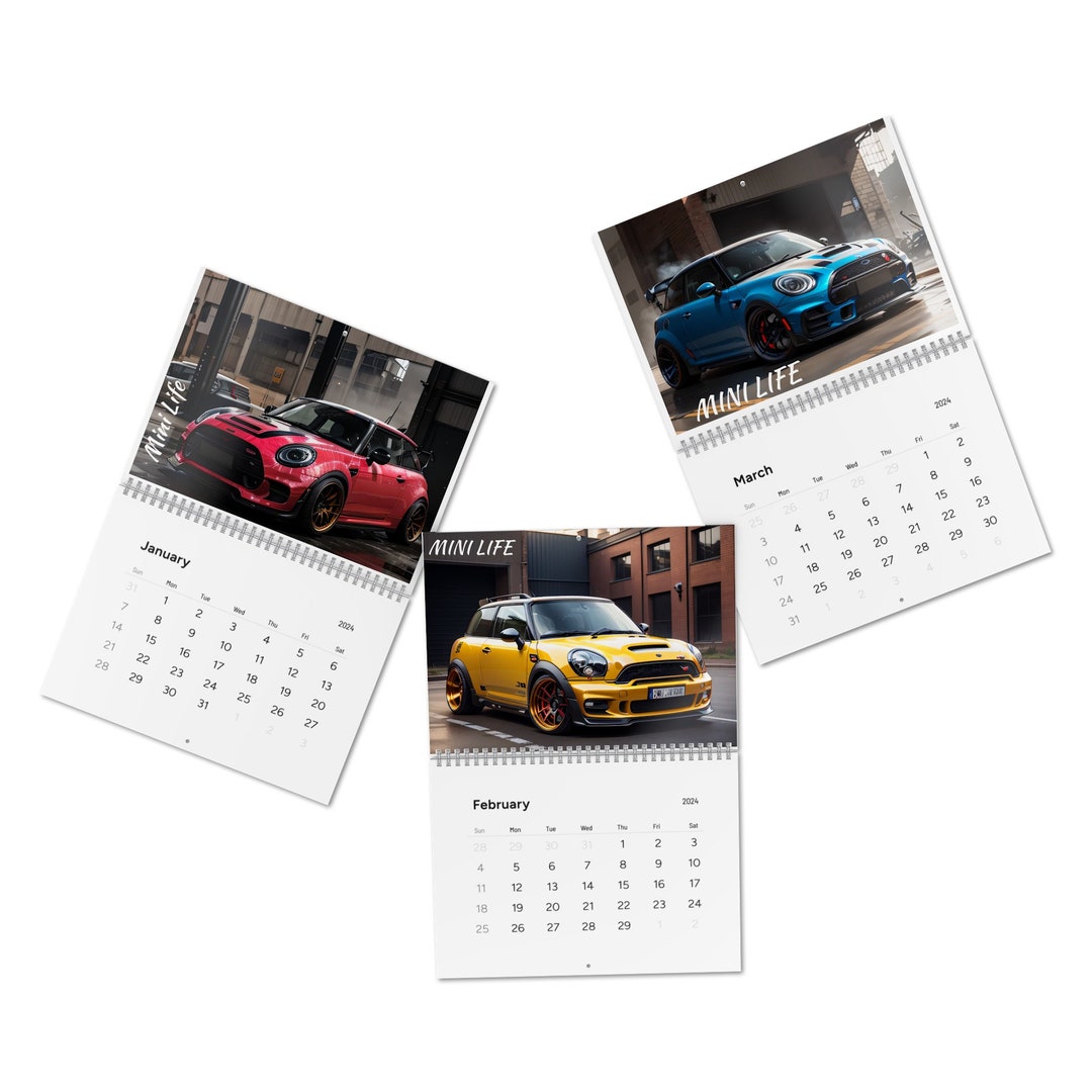 Mini Cooper Calendar Mini Cooper S Apparel Mini Cooper Clothing Mini ...