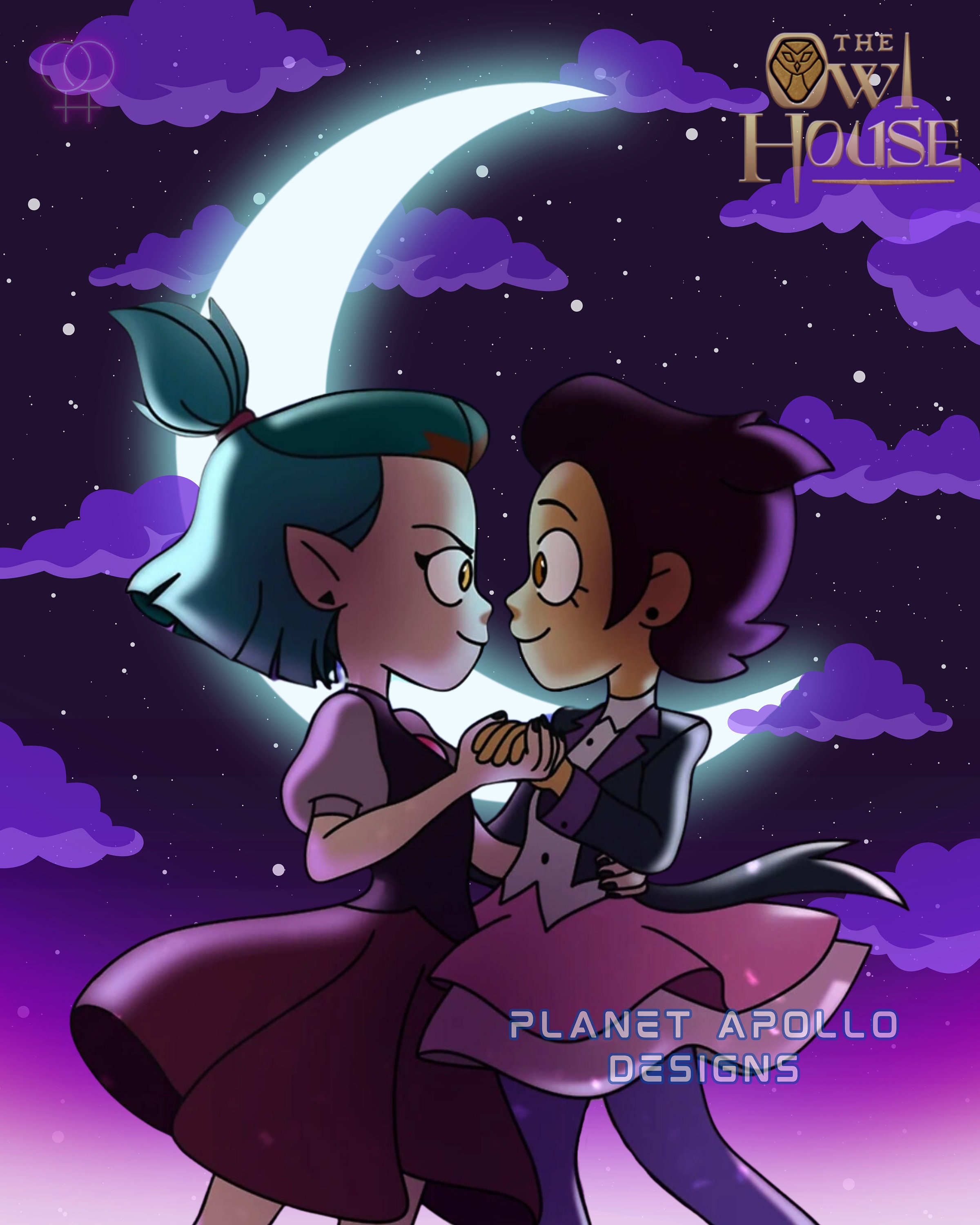 The Owl House Lumity Poster - Etsy