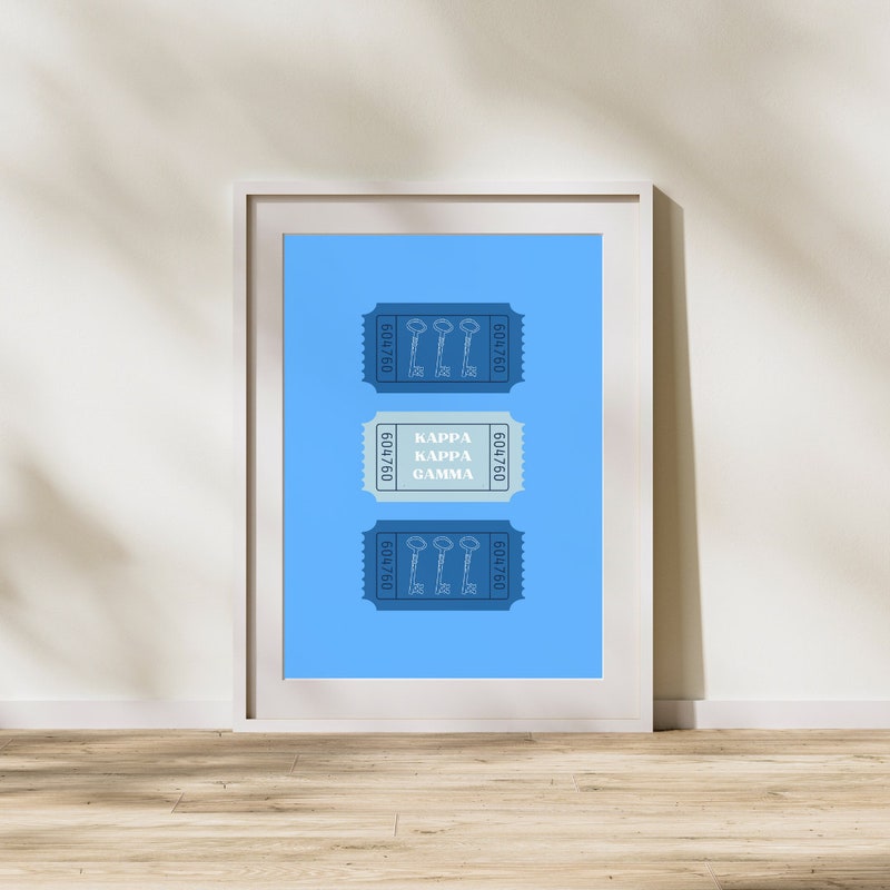 Kappa Kappa Gamma Wall Decor - Etsy