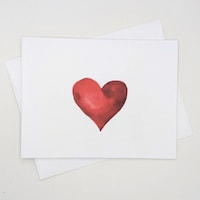 Watercolor Heart - Etsy