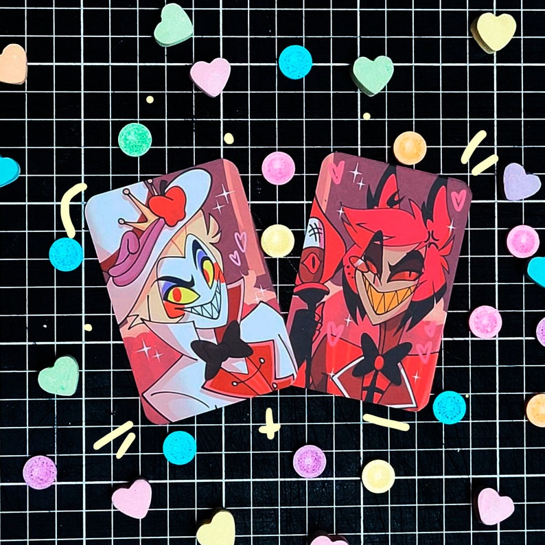 Photocards: Alastor/ Lucifer - Etsy