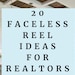 Real Estate Instagram Marketing Faceless Video Ideas for Real Estate ...