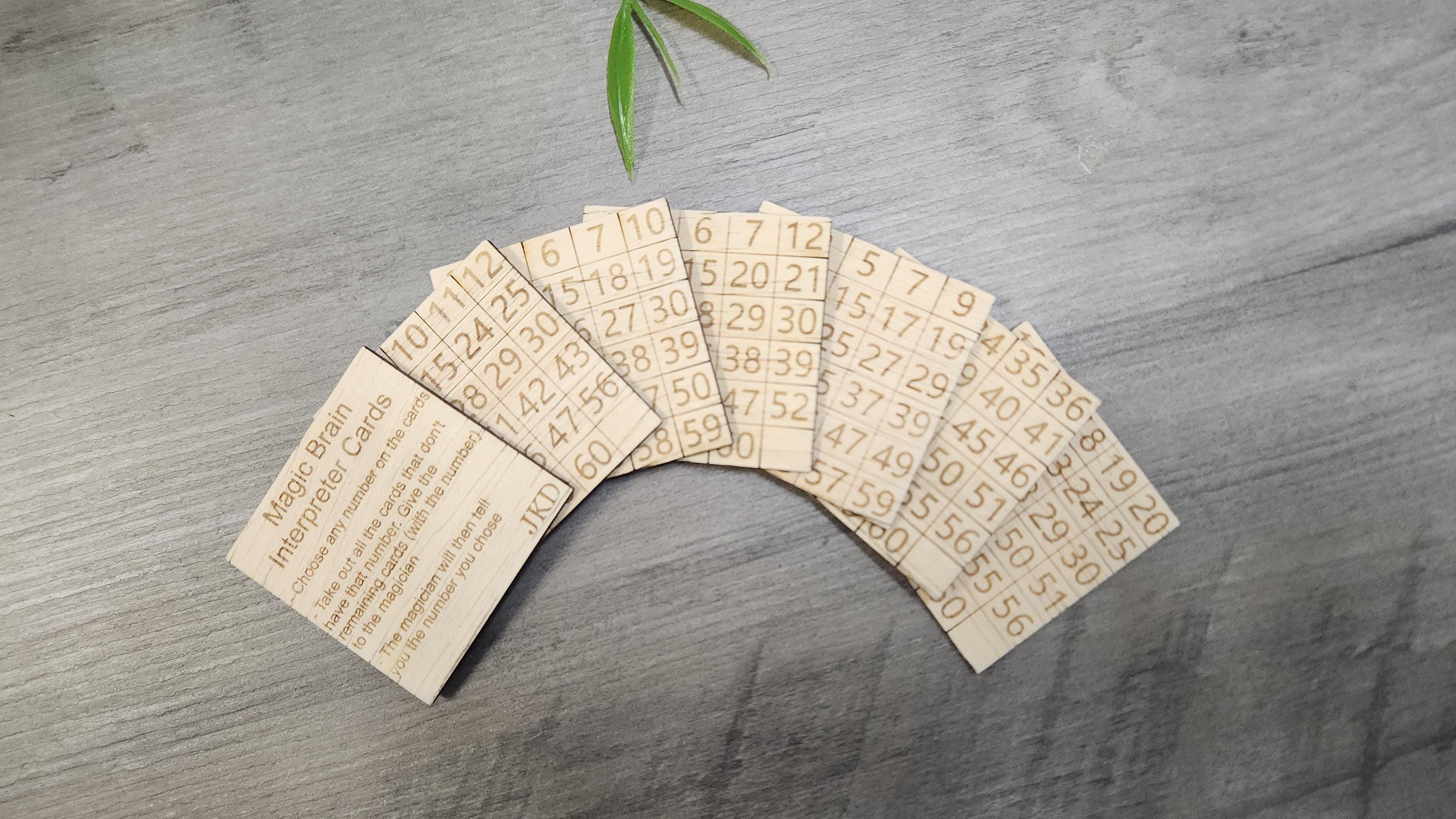 Magic Brain Interpreter Cards - Digital Laser Cutting File - Etsy