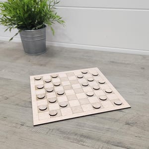 Chess and Checkerboard - Digital Laser Cutting File - Etsy