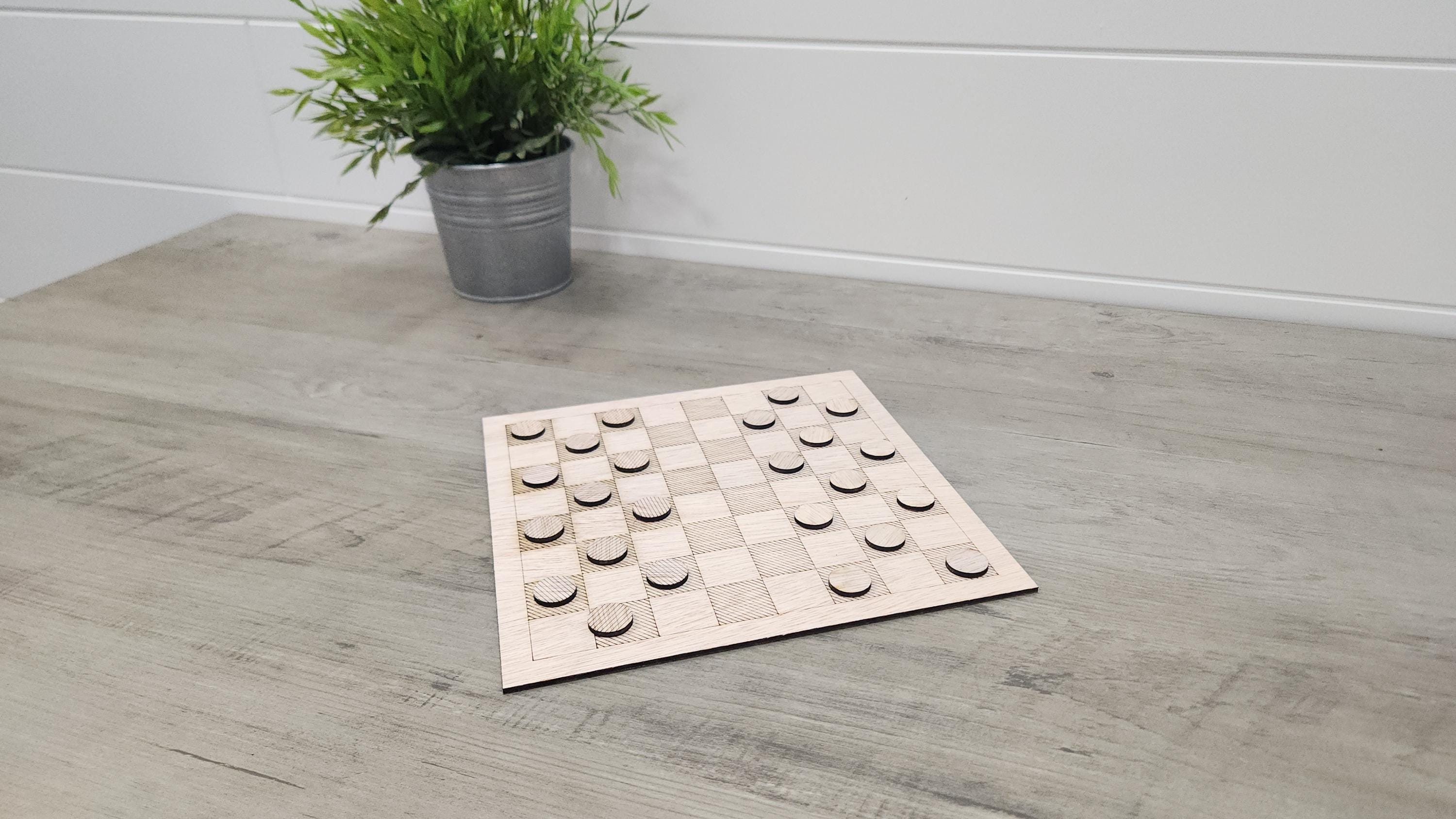 Chess and Checkerboard - Digital Laser Cutting File - Etsy