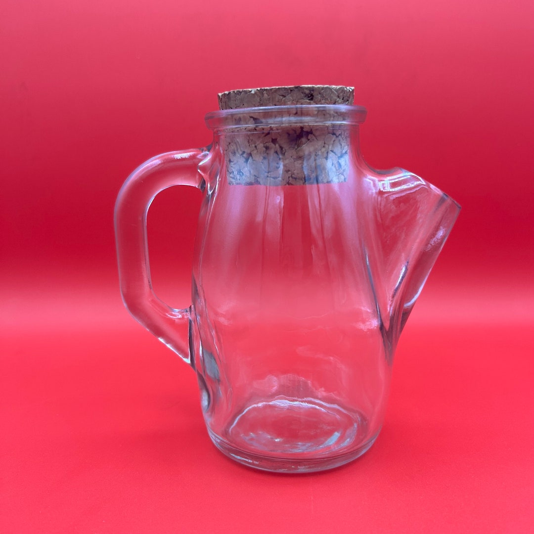 Westmoreland Snub Nose Glass Pitcher With Charming Vintage Appeal Clear ...