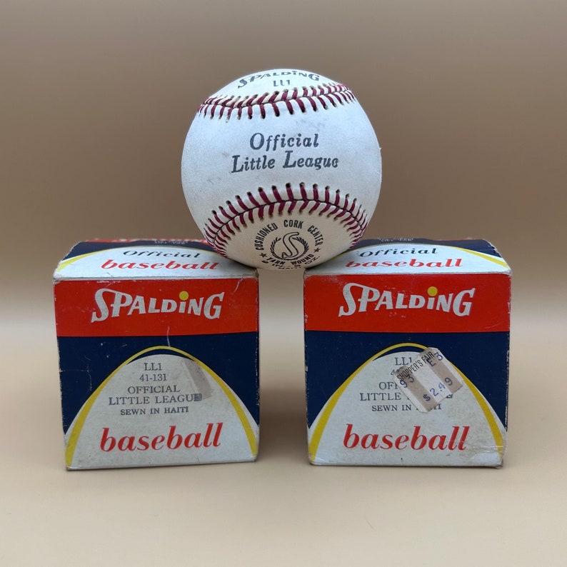Official Spalding LL1 41-131 Little League Baseball - Sealed in ...