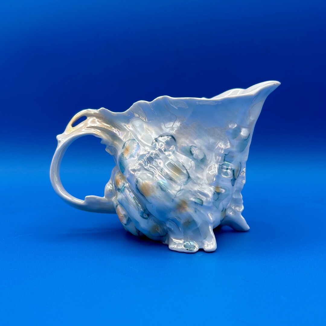 Royal Bayreuth Milk Creamer - Bavaria, Blue Pearl, Figural, Vintage ...