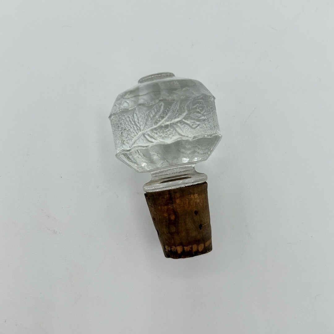 Rose in Snow Bitters Bottle Cork: Antique-style Bar Decor - Etsy