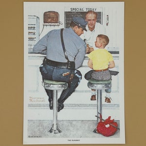 Norman Rockwell Set Of 8 Knuckles Down Friend In Need Practicing Norman Rockwell Set Of 8 Knuckles Down Friend In Need Practicing